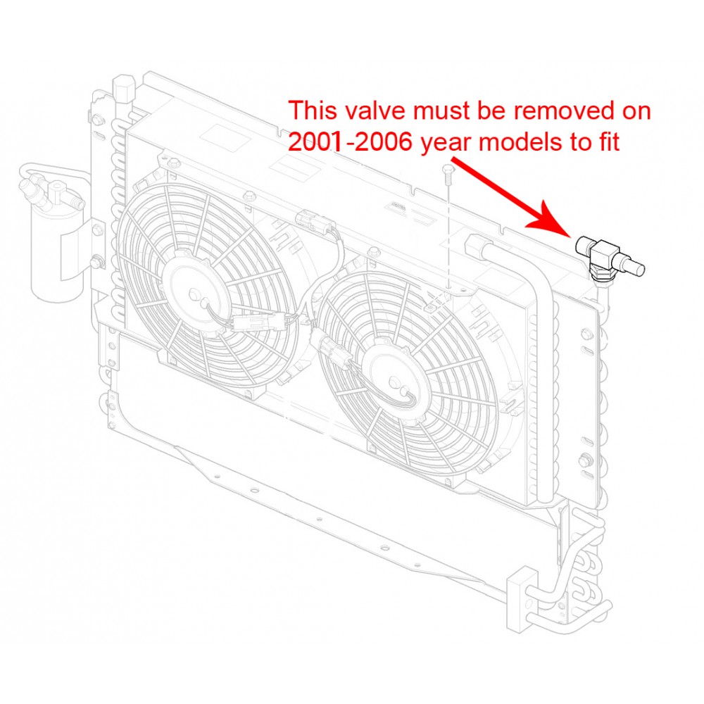 26836457 - A/C High Side Hose, Compressor to Condenser - Workhorse Parts