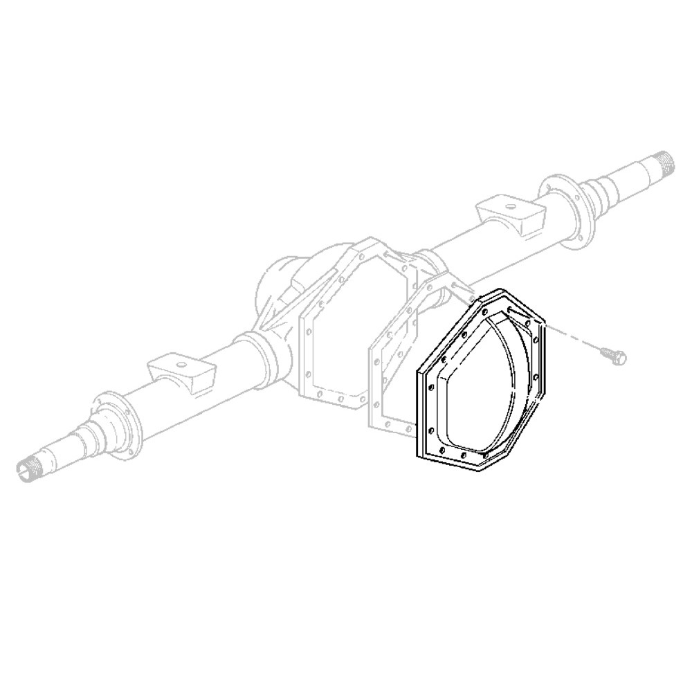 26067040 - Cover - Rear Axle Differential Housing - Workhorse Parts
