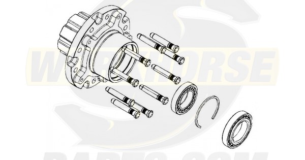 Wheel assembly hub store