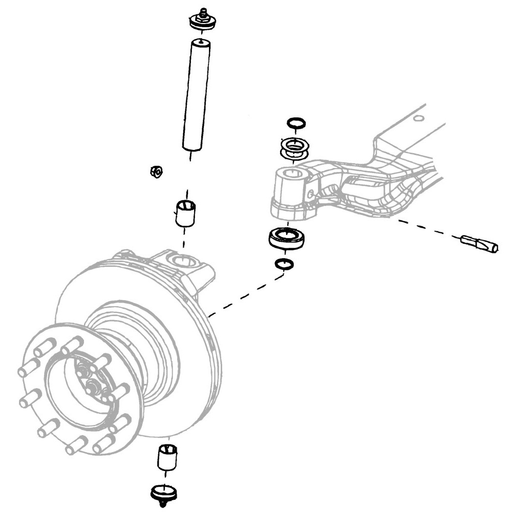 W8838459 - King Pin Replacement Kit - Workhorse Parts
