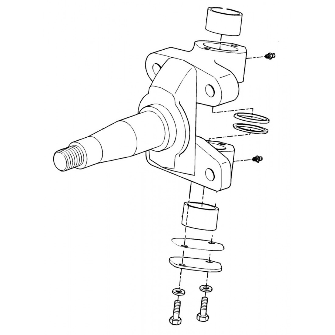 W8005660 - Kit - Steering Knuckle (RH & LH) - Workhorse Parts