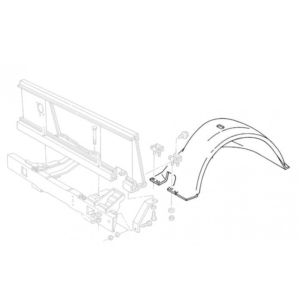 15708102 - Panel Asm - Front Wheel House, RH - Workhorse Parts
