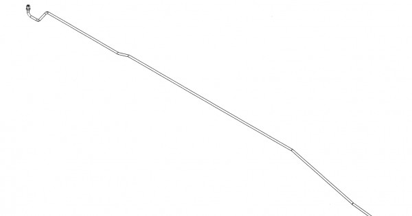 W0007505 - Pipe Asm Front Brake Lh - Workhorse Parts