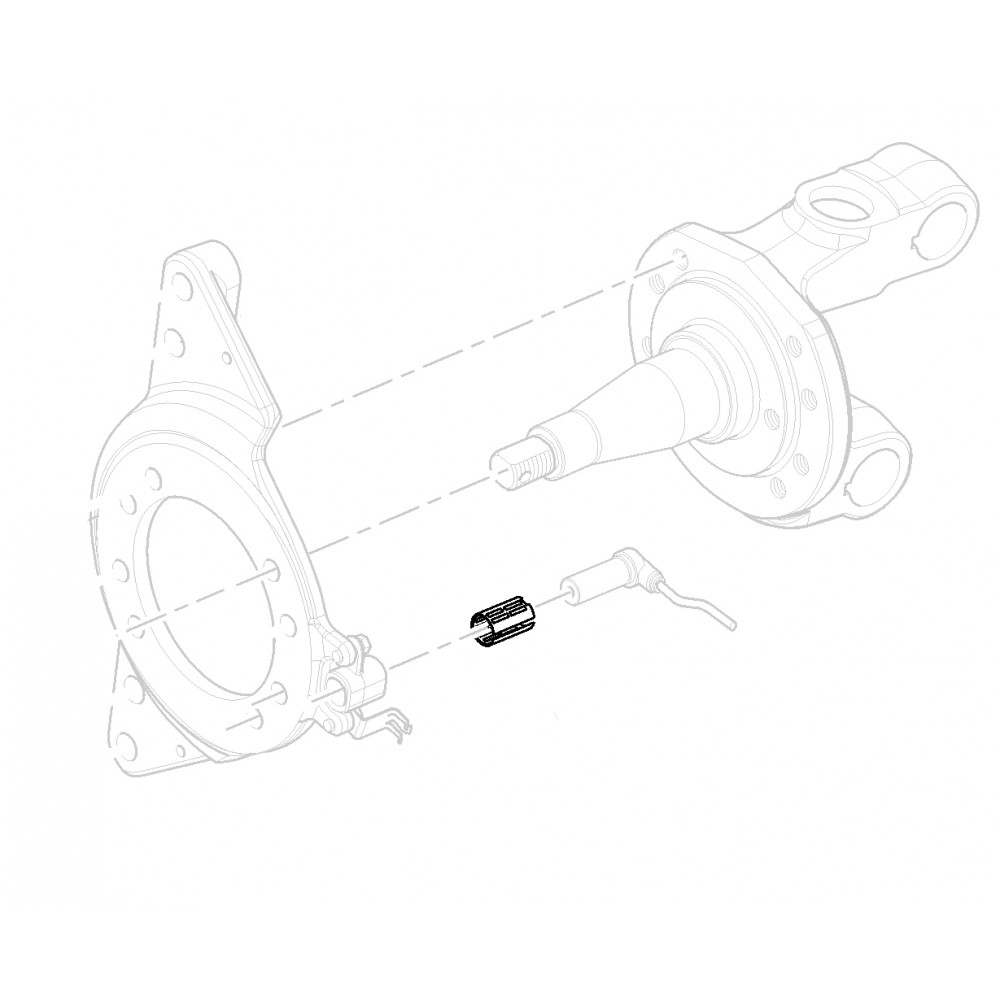 W8000126 - Clip-frt Whl Spd Sen Wir - Workhorse Parts