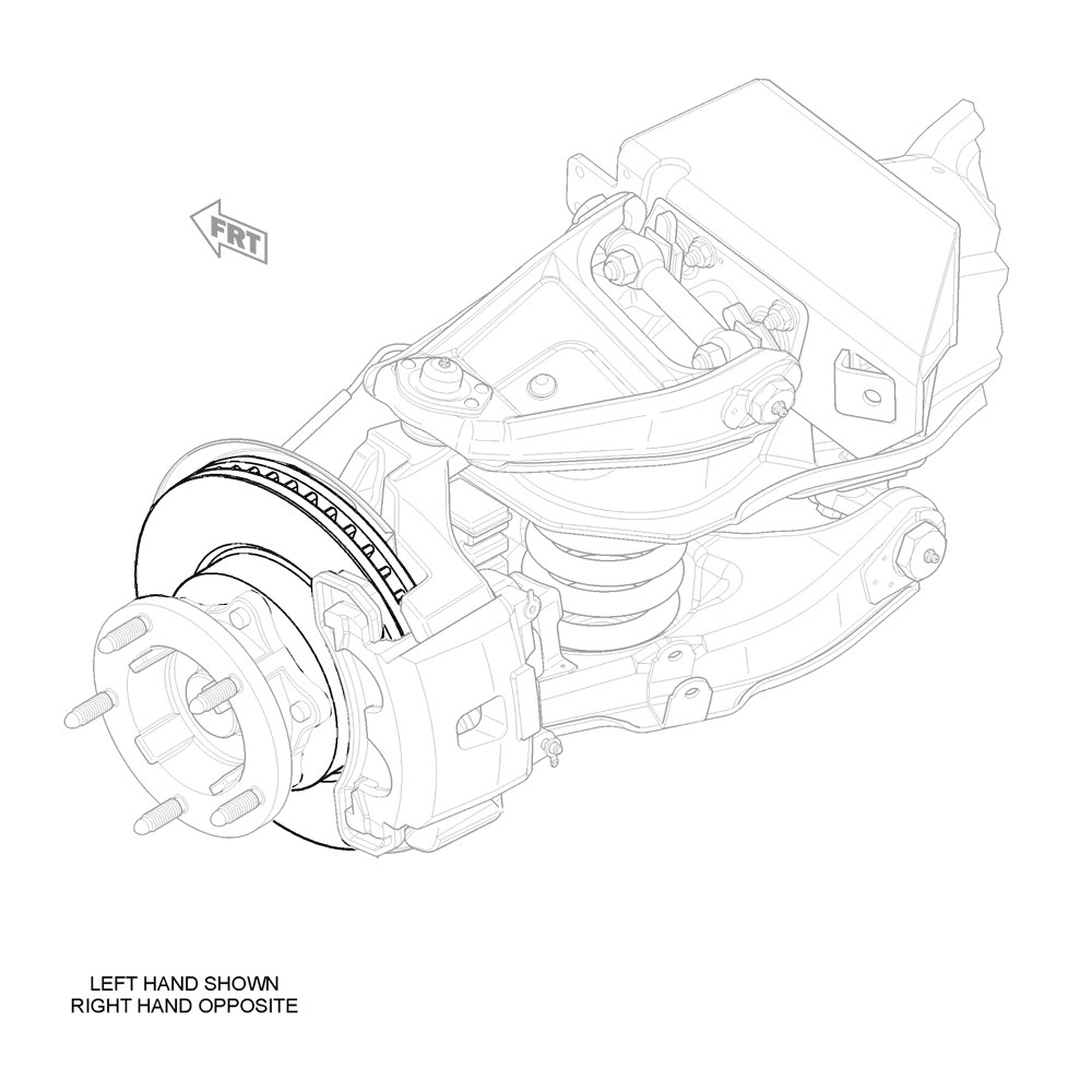 P42 Brake Job Kit (JF9 - Rear Disk Brakes) - Workhorse Parts