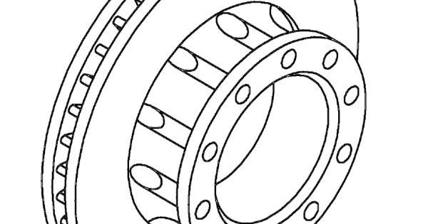 W8831731 - Rotor - P32 / P42 Brake Rear (JF9 - 4 Wheel Disc ...