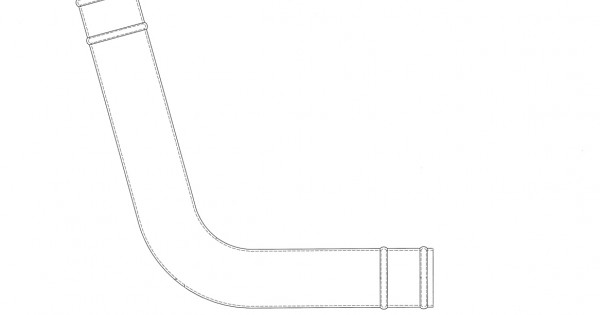W0012521 - Pipe - Radiator Inlet (upper) - Workhorse Parts