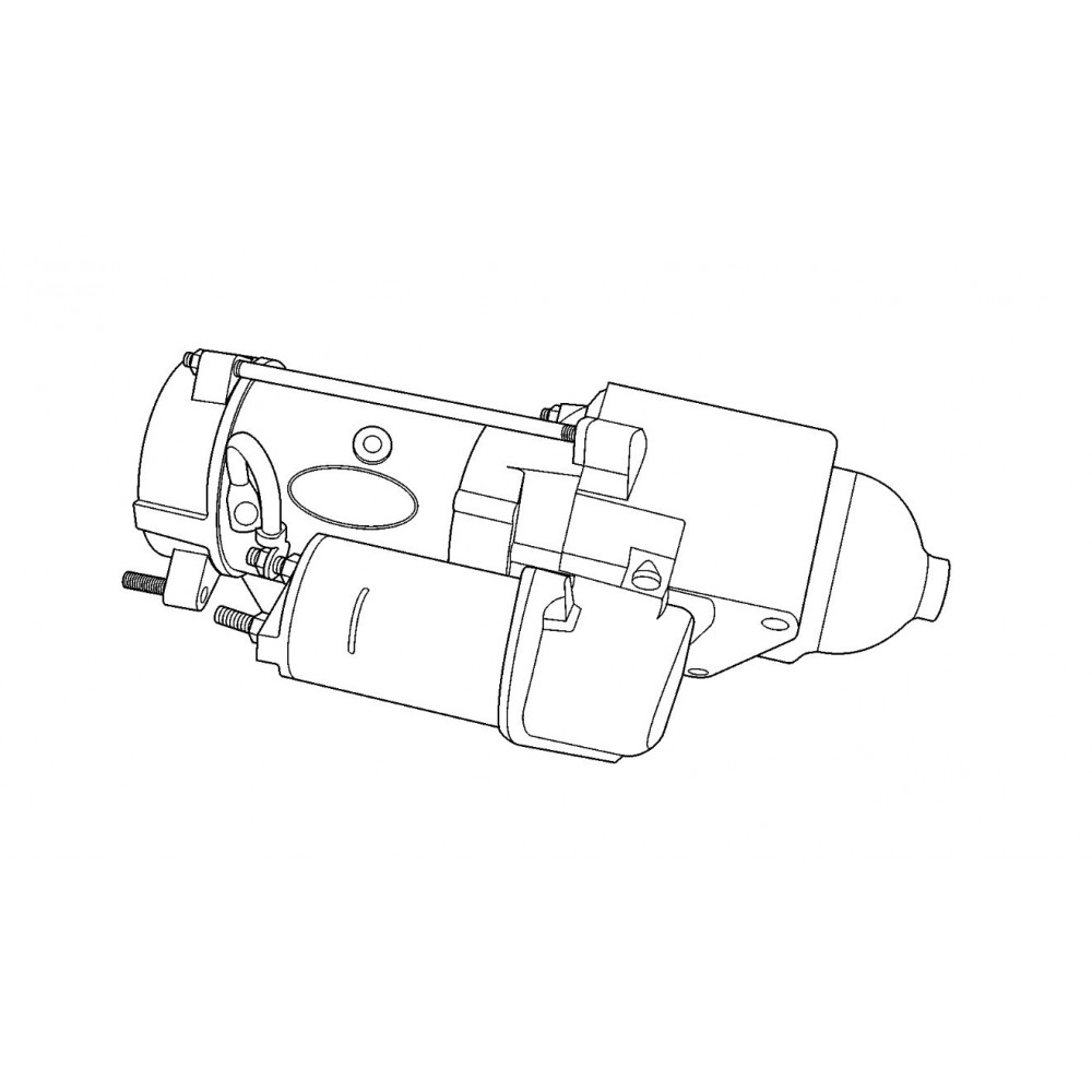 W8834420 - Starter Motor Asm - New (L57 - 6.5L Diesel) - Workhorse Parts