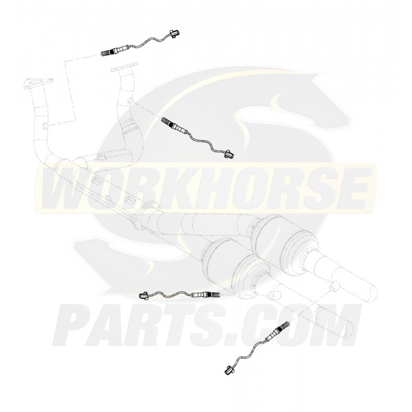 19209808 - Sensor Asm - Heated Oxygen - Workhorse Parts