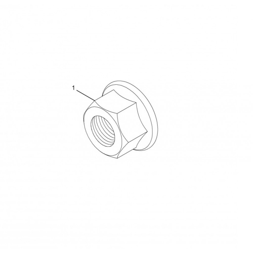 W8835721 - Exhaust Pipe Flange Nut (Manifold & Muffler Connection ...