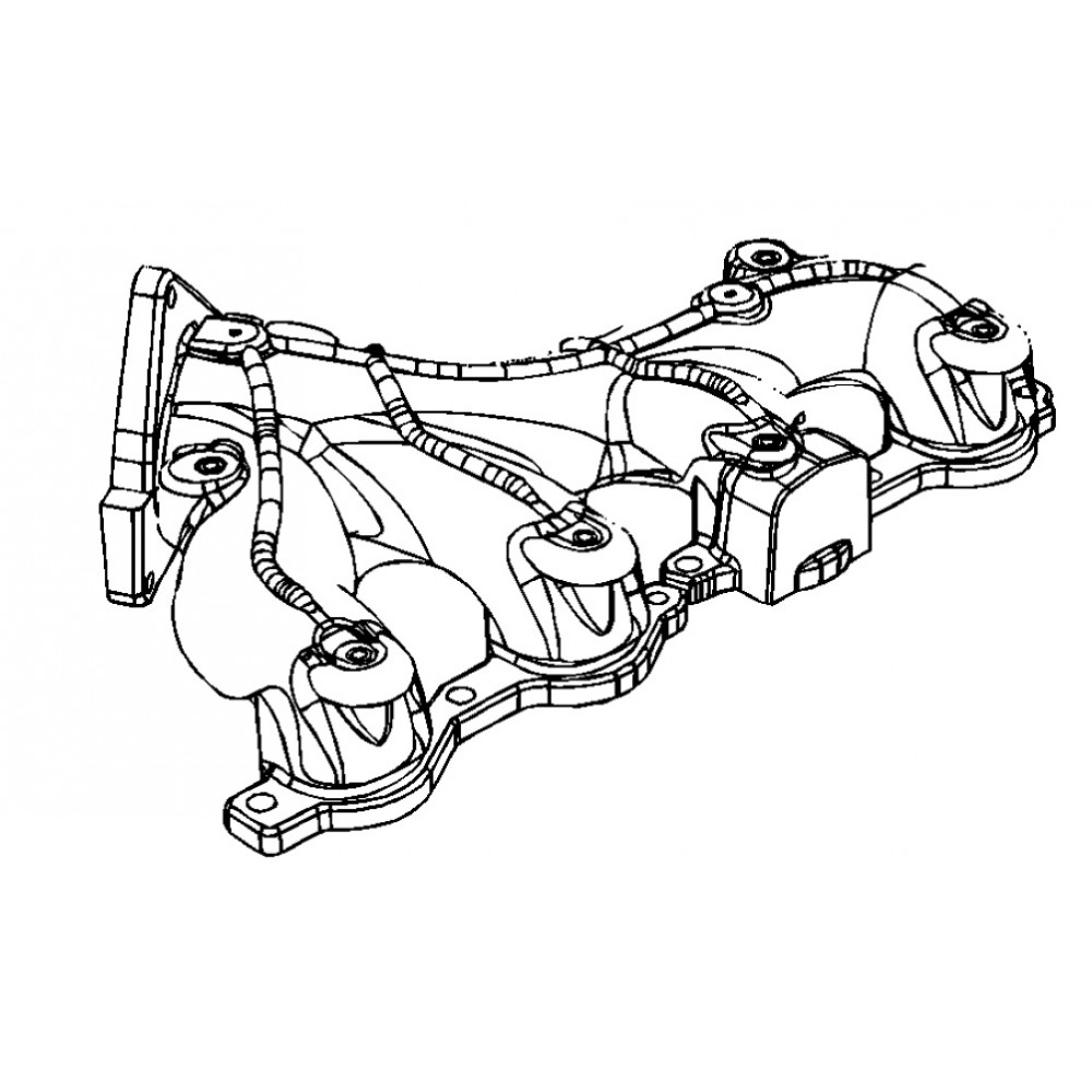 12603739-WCC - Manifold Asm - Exhaust, RH 4.8L/6.0L (LQ4 6.0L, LY2 ...