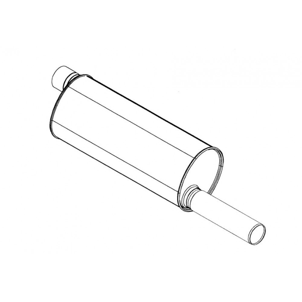 15989735 - Muffler Asm-exh (ltl) - Workhorse Parts