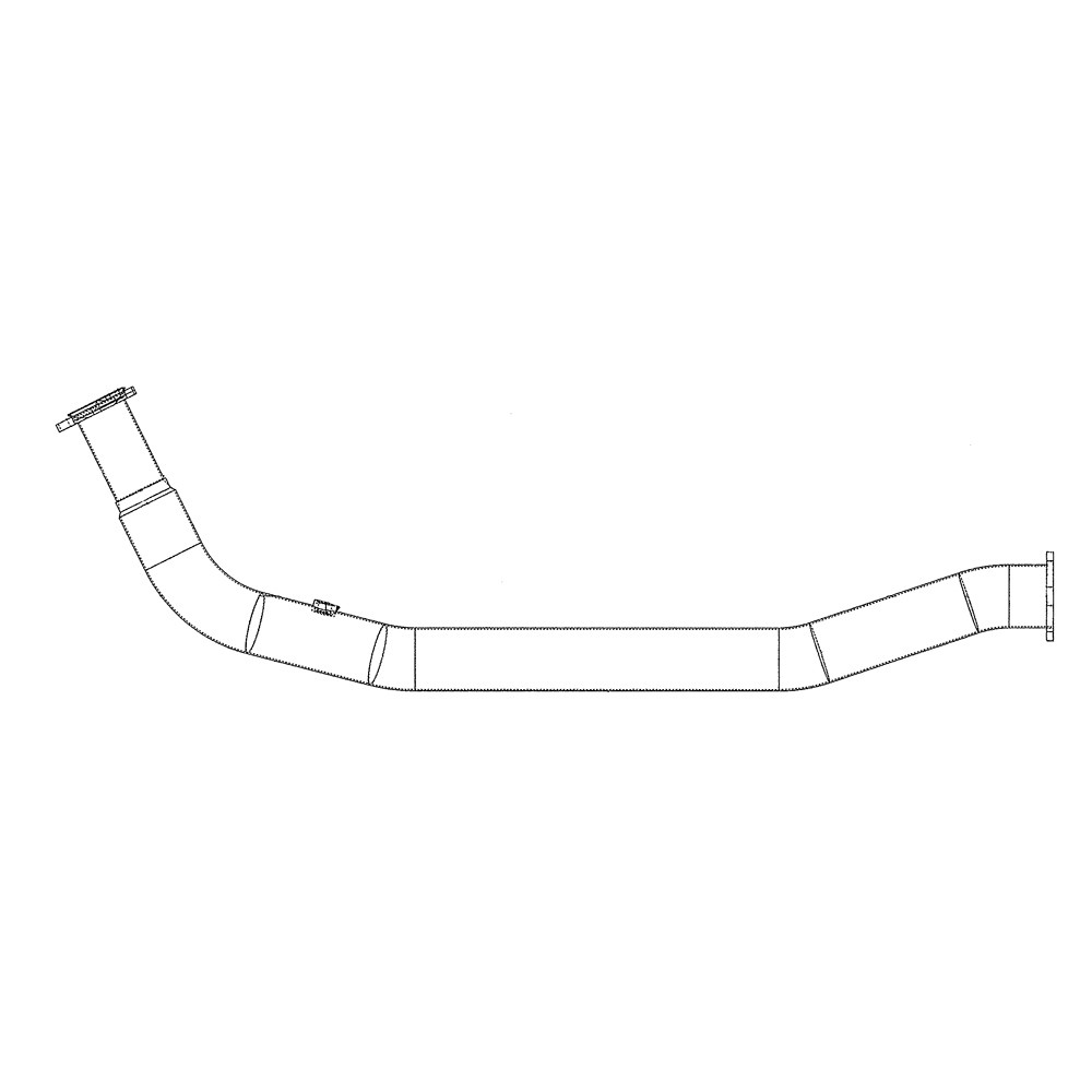W0007577 - Downpipe Asm - Exhaust, RH - Workhorse Parts