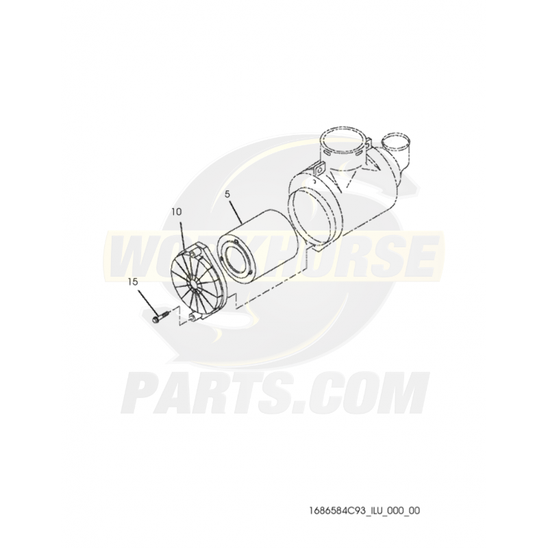 1686584c93 - Air Cleaner Asm - Workhorse Parts