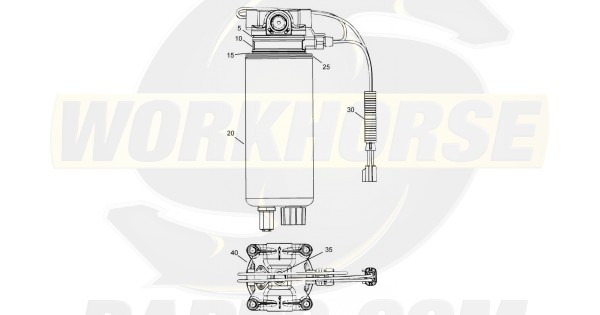 W0006332 - Filter Asm - Fuel - Workhorse Parts