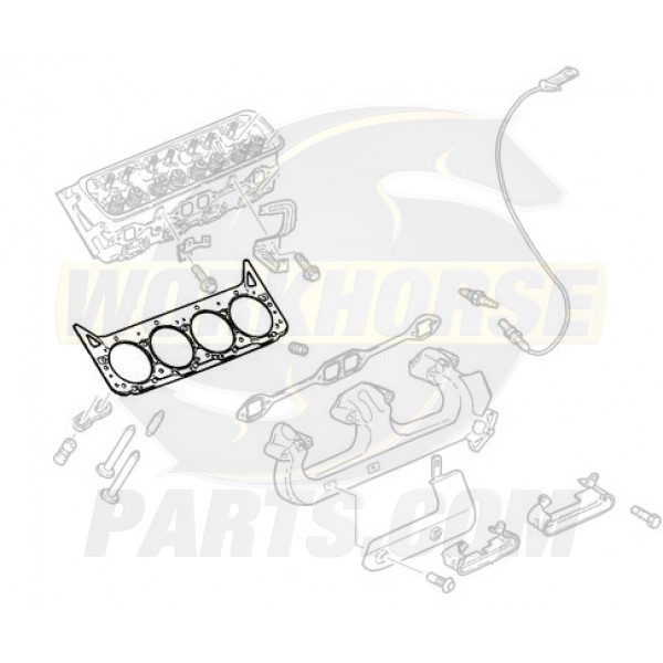 10105117 - Cylinder Head Gasket - Workhorse Parts