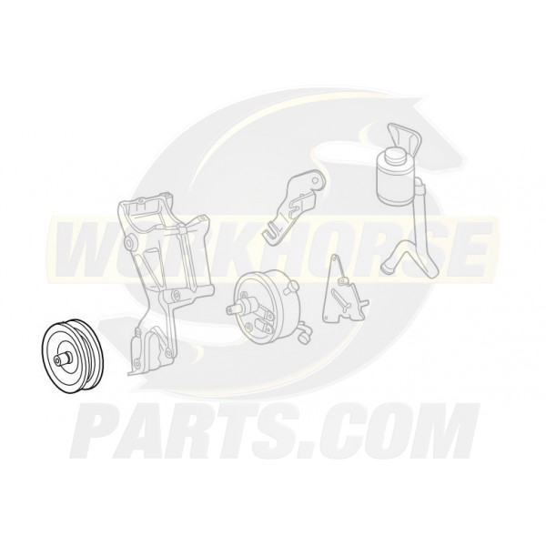 12605677 - Pulley - Power Steering Pump - Workhorse Parts