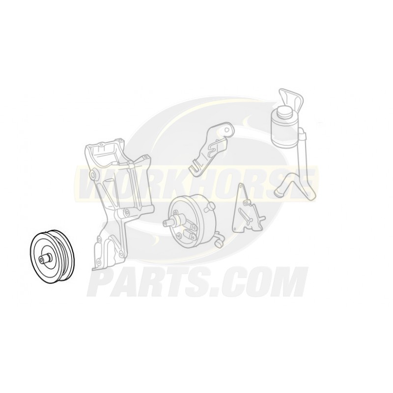 12605677 - Pulley - Power Steering Pump - Workhorse Parts