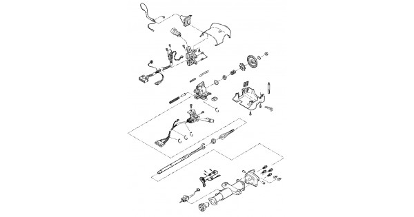 26088023 - Column Asm - Steering - Workhorse Parts