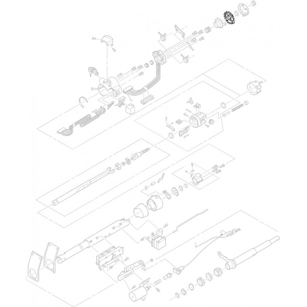 26025784 - Plate - Steering Shaft Lock (Anti - Theft) - Workhorse Parts