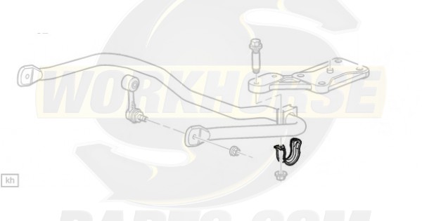 00357562 - Bracket - Rear Sway Bar Bushing - Workhorse Parts