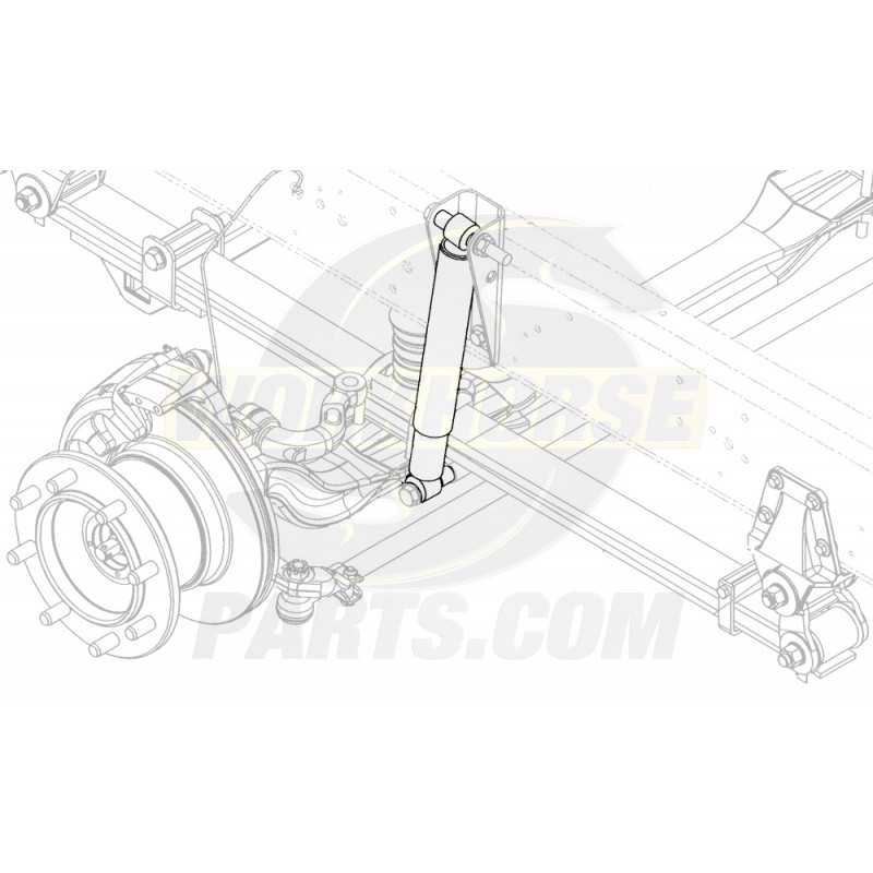W0005662 - Shock Absorber- Front - Workhorse Parts