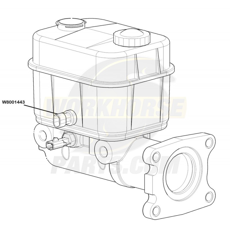 W8001443 - Brake Fluid Level Sensor - Workhorse Parts