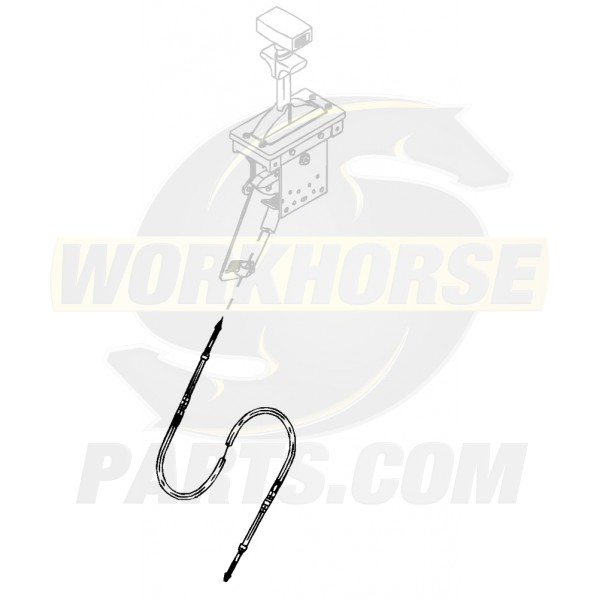 W8005306 - Cable Asm - Remote Shift - Workhorse Parts