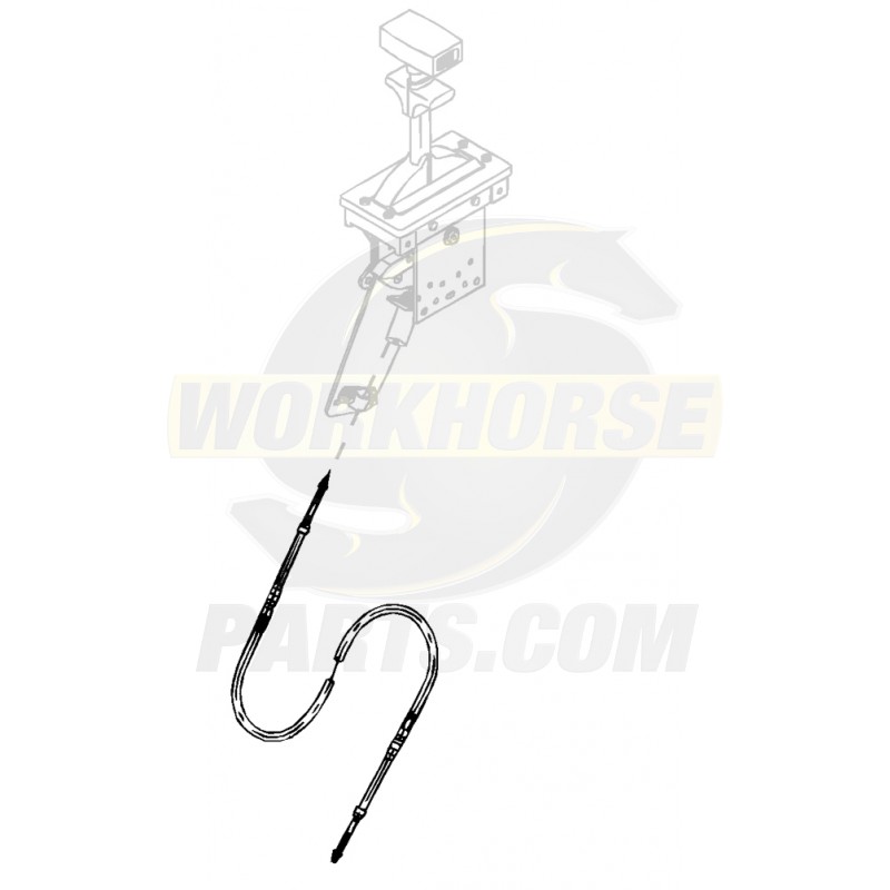 W8005306 - Cable Asm - Remote Shift - Workhorse Parts